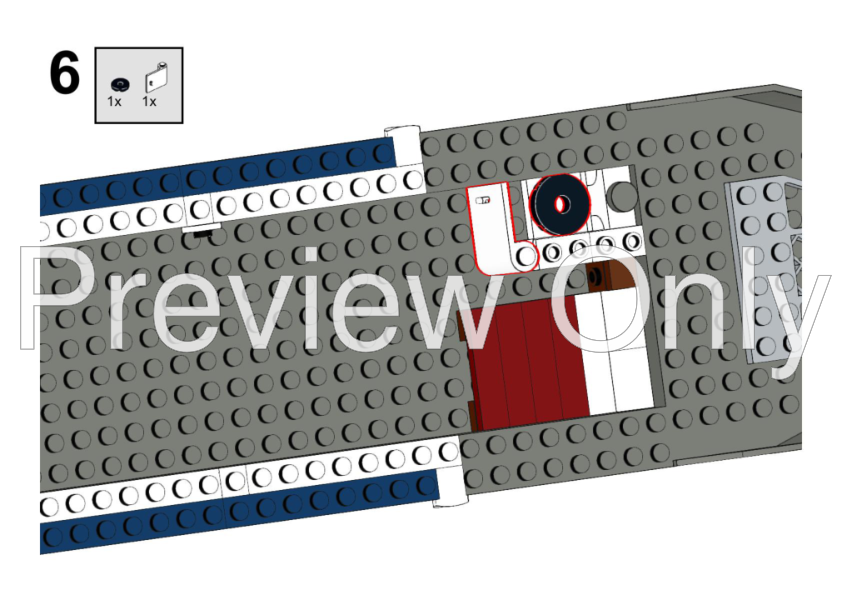 LEGO MOC-83538 Motor Yacht "Rockerfeller" Flybridge Cruiser - Blue ...