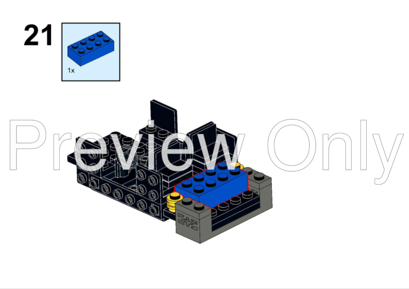 LEGO MOC Orange Julius' 1993 Zoomy RX-7 - 8 Stud Speed Champions by ...