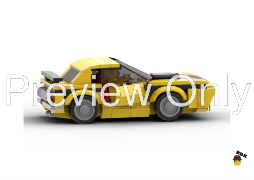 LEGO MOC Dodge Challenger 1970 SR-T Stud8 by billyballokarlo ...