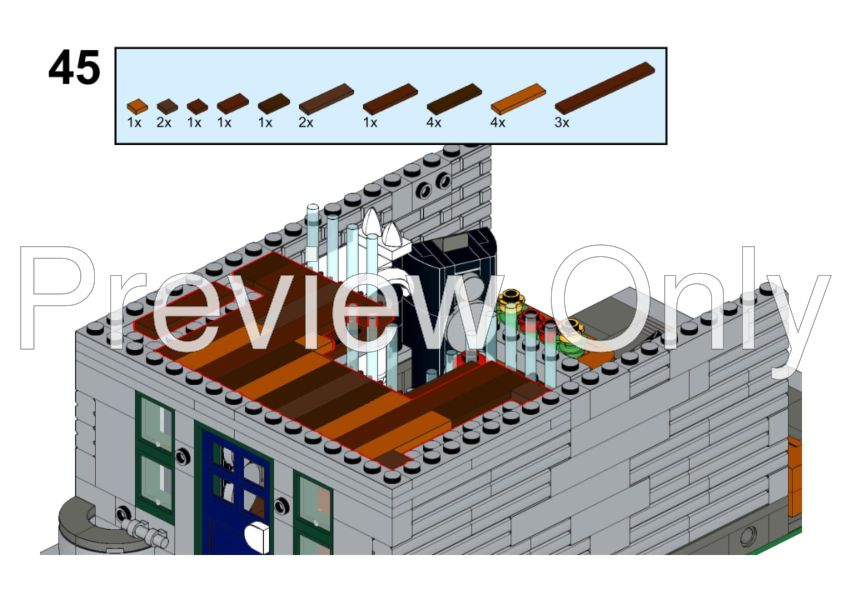LEGO MOC LEGO® Modular Building MOC Stereo 54 Hifi Studio by Knob van ...