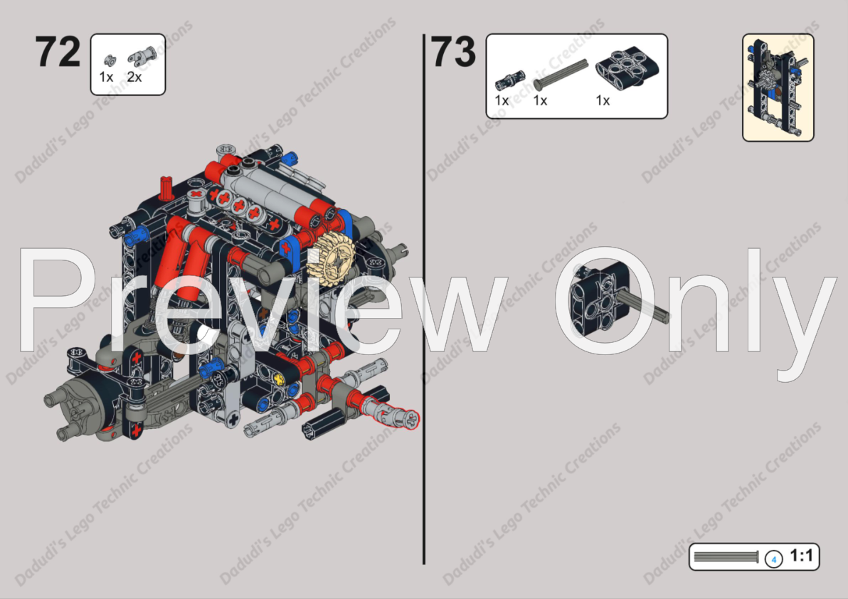 LEGO MOC 42110 - Vintage Pick Up Wrecker by Dadudi_Technic_Creations ...