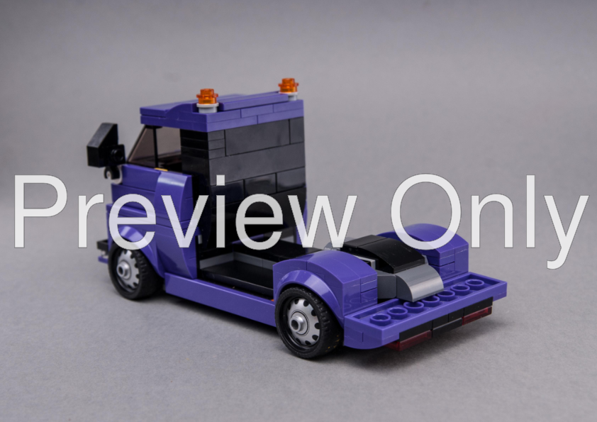 Lego Moc 76904 Big Rig By Keep On Bricking Rebrickable Build With Lego
