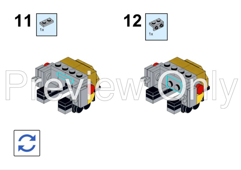 LEGO MOC Metalhead Brickheadz (Playmates Version) by polecat89 ...