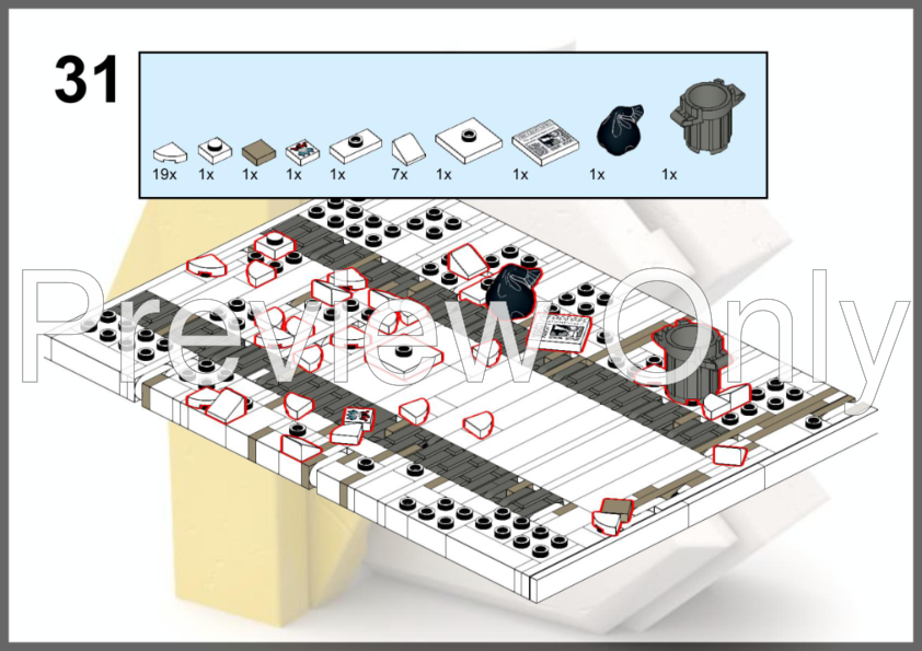 LEGO MOC Noël Batmobile Display Scene by BricksFeeder | Rebrickable ...