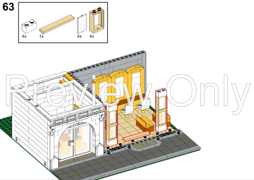 LEGO MOC Day Spa and Hair Salon Modular Buildings by MOC_Expert ...