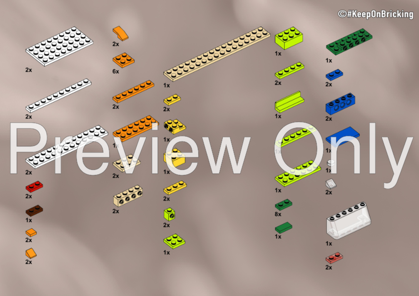 LEGO MOC 60305 8x8 Pickup Truck by Keep On Bricking | Rebrickable ...