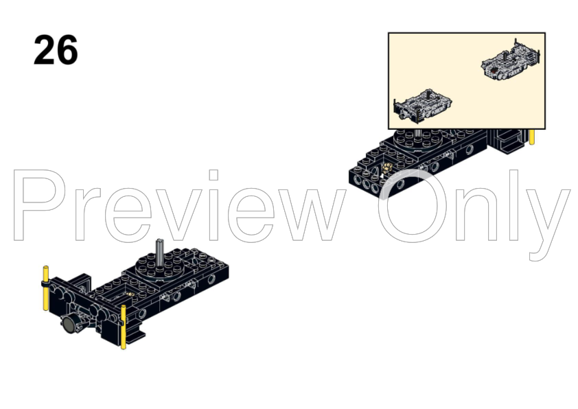 LEGO MOC 1:48 General Electric U30B v2.1 (Power Functions) by ...