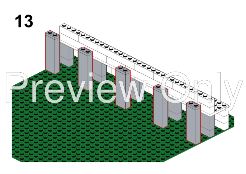 LEGO MOC Grandstand by cecivier | Rebrickable - Build with LEGO