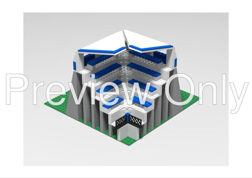 LEGO MOC Grandstand by cecivier | Rebrickable - Build with LEGO