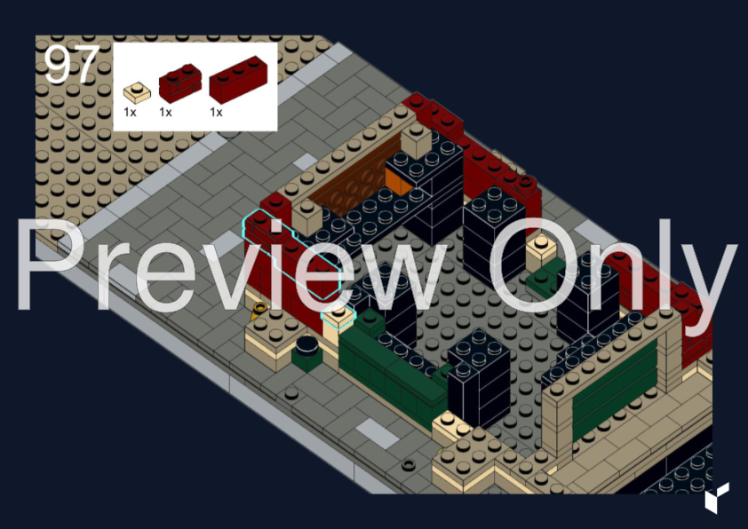 LEGO MOC Baron 1898 shaft tower by operateur | Rebrickable - Build with ...