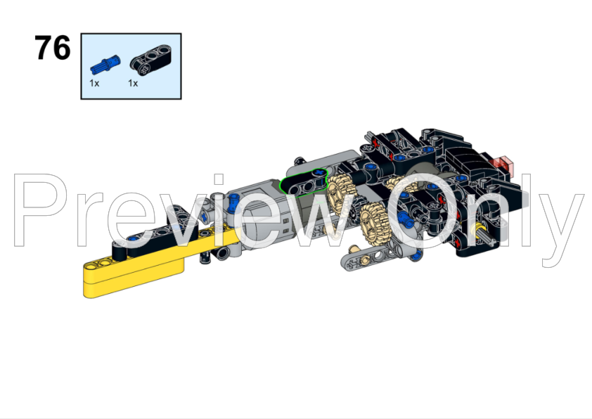LEGO MOC F1 Racing -remote control by Creator21 | Rebrickable - Build ...