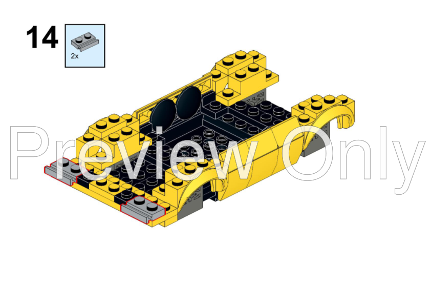 LEGO MOC Ford Escort RS1600 by LegoCarMafia | Rebrickable - Build with LEGO