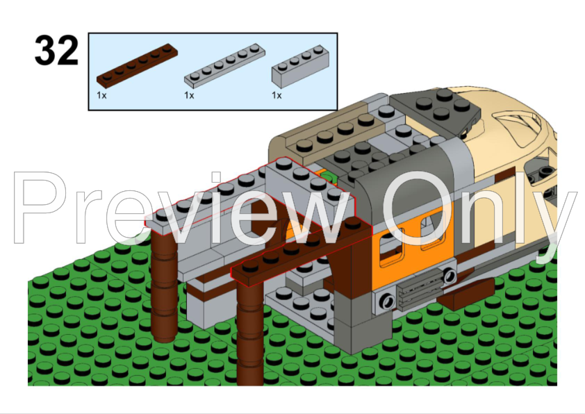LEGO MOC Apocalypse Helicopter Base by gabizon | Rebrickable - Build ...