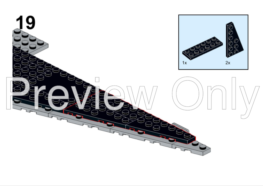 LEGO MOC Tie Phantom (SW Legends) by Ignatius666 | Rebrickable - Build ...