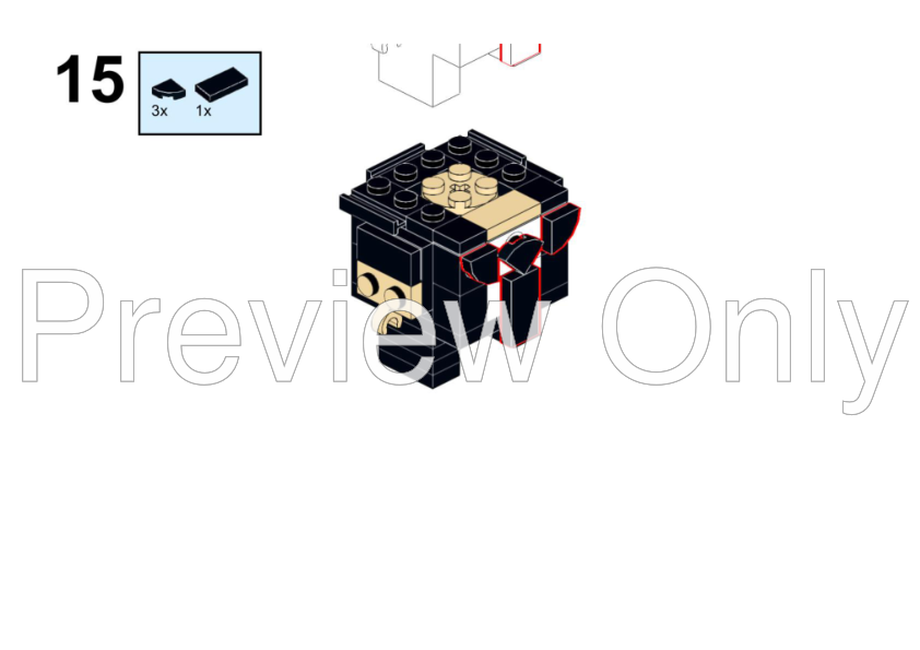 LEGO MOC John Wick, Charon + Dog - Brickheadz by togemini | Rebrickable ...
