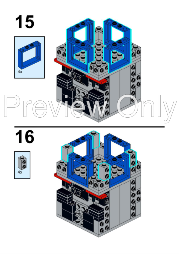 LEGO MOC Sith Trooper Helmet by BrickWilder | Rebrickable - Build with LEGO