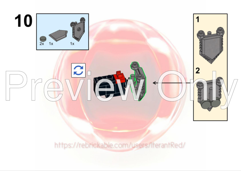 LEGO MOC Sweeper (Final Fantasy VII) by IterantRed | Rebrickable ...