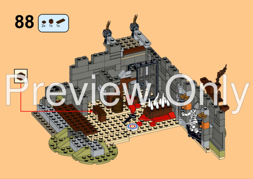 LEGO MOC Black Falcon's Torture Tower by Nicks Incredible Bricks ...
