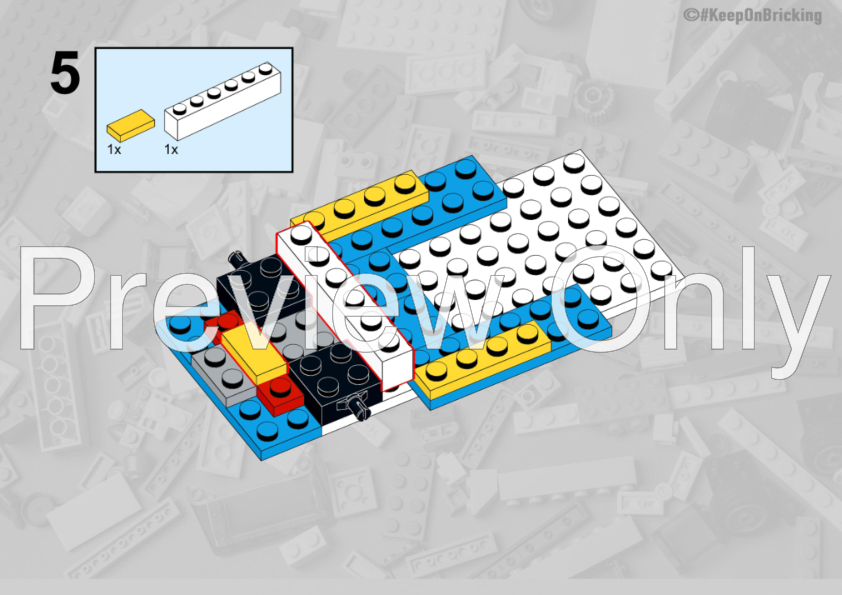 LEGO MOC 60253 Cabrio for two by Keep On Bricking | Rebrickable - Build ...
