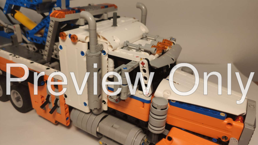 LEGO MOC Tow Truck 42128 RC Mod Power Functions by SJ_LegoFan ...