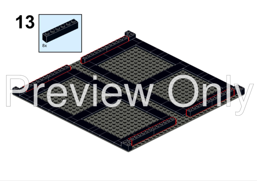 LEGO MOC 76392-1 Support and storage by cecivier | Rebrickable - Build ...