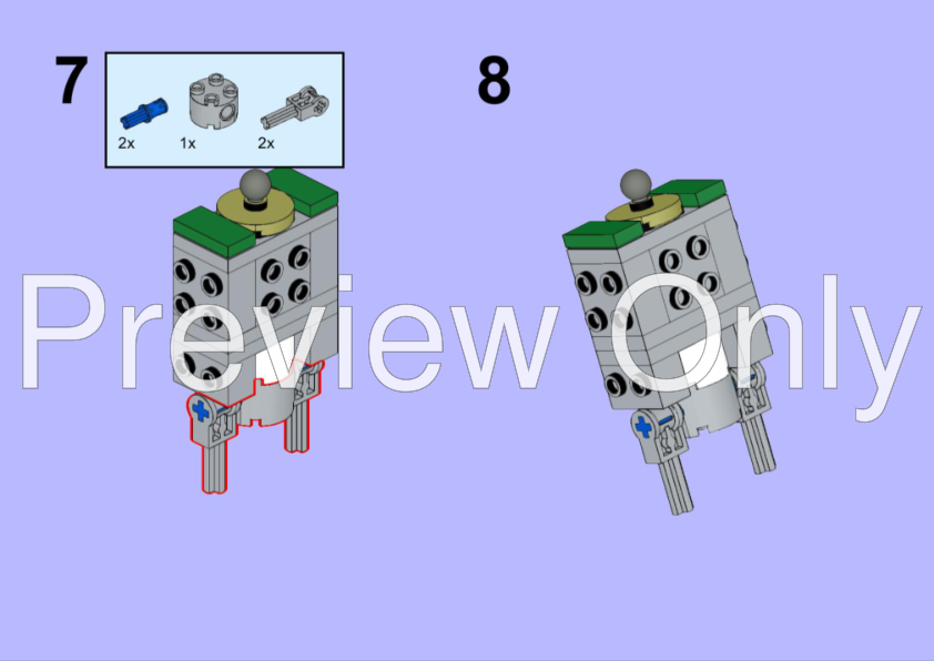 LEGO MOC Parakeet with Stand -Green- by Penguins and plastic ...
