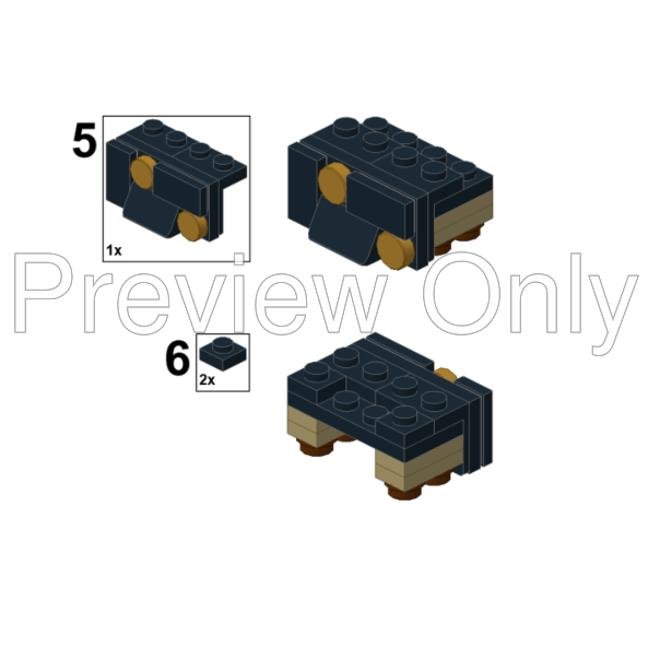 Lego Moc Super Pinup Pack 7 By Igor X Rebrickable Build With Lego