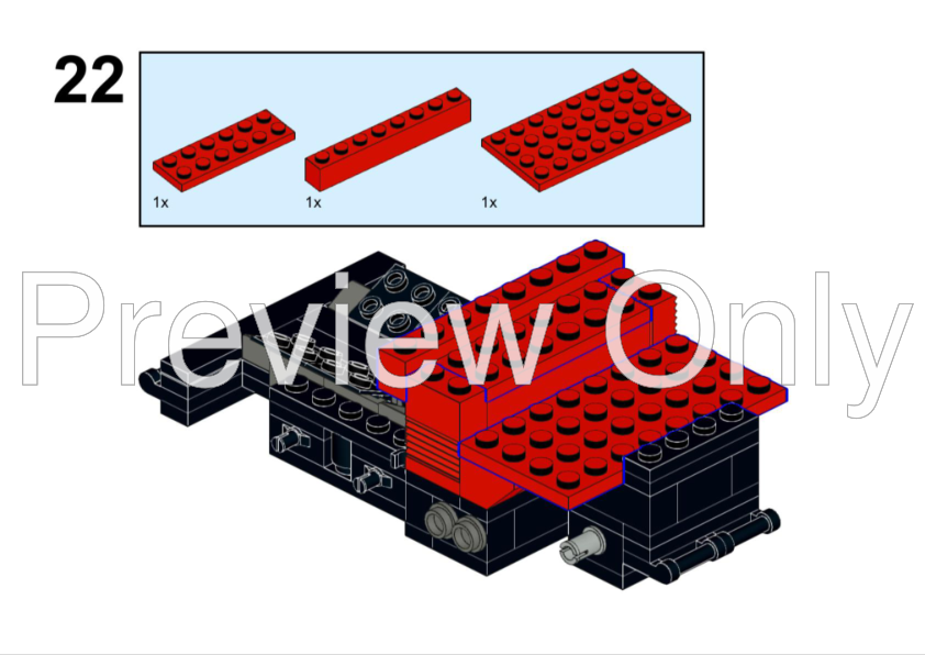 LEGO MOC Asphalt paver by AC16 | Rebrickable - Build with LEGO