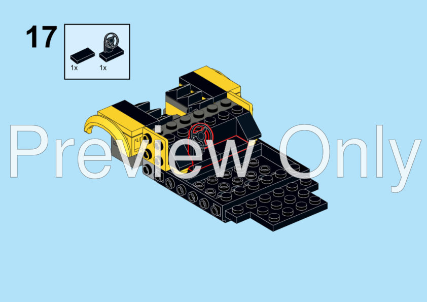 LEGO MOC Mazda RX-7 FD3S from Initial D by madspacer | Rebrickable ...