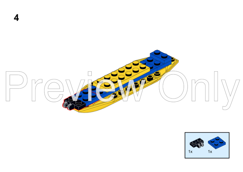 Lego Moc Yellow Submarine By Legonid Rebrickable Build With Lego
