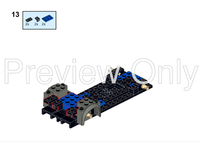 LEGO MOC Czinger 21c Track Version by SFH_Bricks | Rebrickable - Build ...