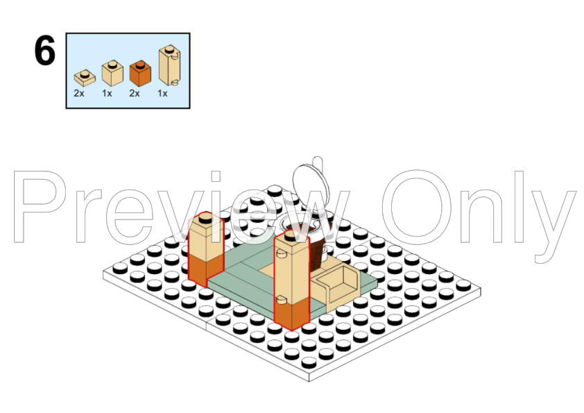 LEGO MOC The elf toilet by stephanieako | Rebrickable - Build with LEGO