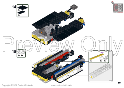 LEGO MOC Custom CB 10295 RC + LED´s with SBrick by CustomBricks.de ...