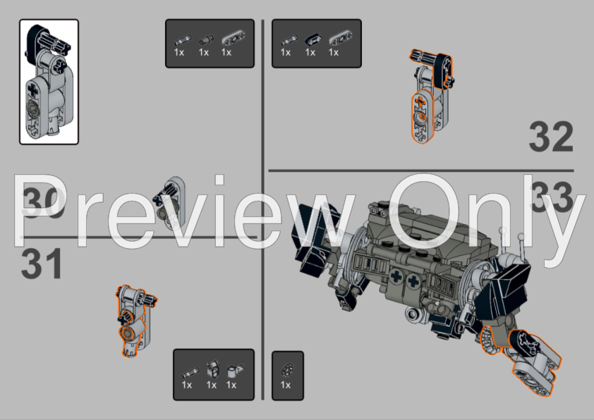 LEGO MOC RoboCAIN from RoboCop 2 1990 - Caine, the evil cyborg Endboss ...