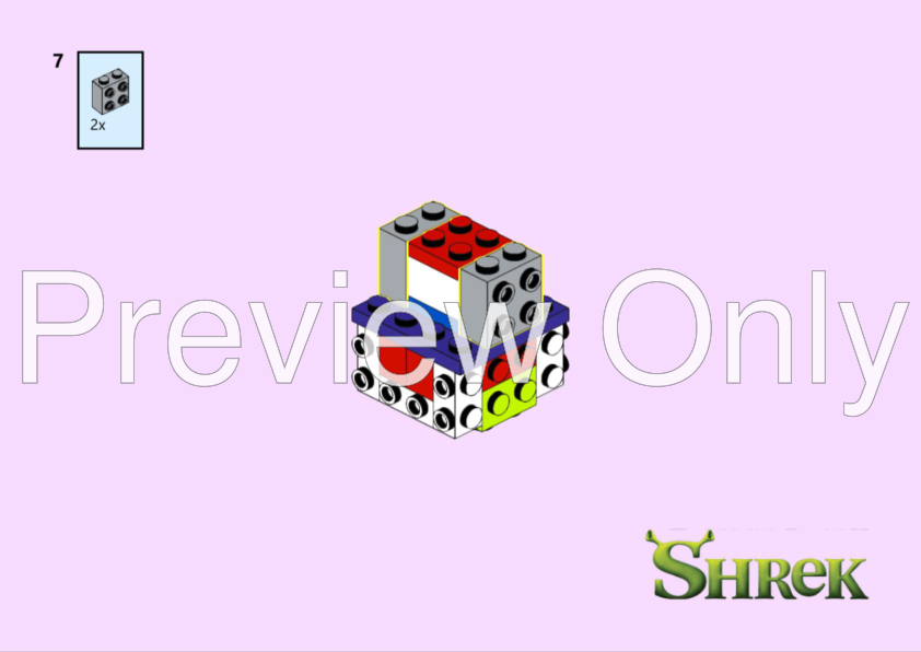 LEGO MOC Fiona - from the movie Shrek by GetMeBricked | Rebrickable ...