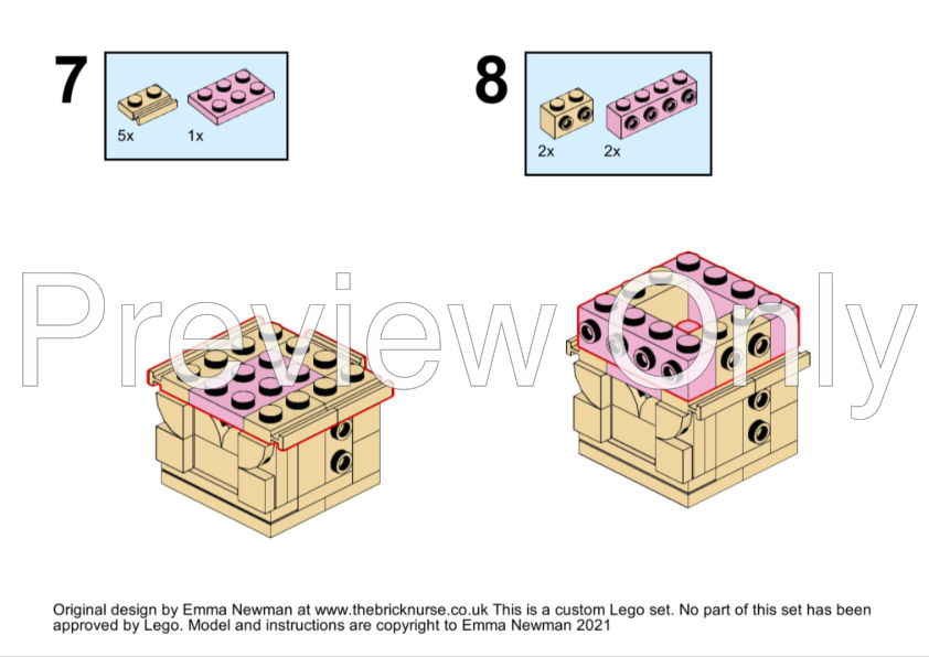 LEGO MOC Beaker from the muppet show V2 by thebricknurse | Rebrickable ...