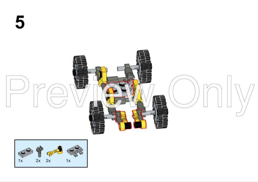 LEGO MOC PUBG Buggy by Battlegrounds_Builder | Rebrickable - Build with ...