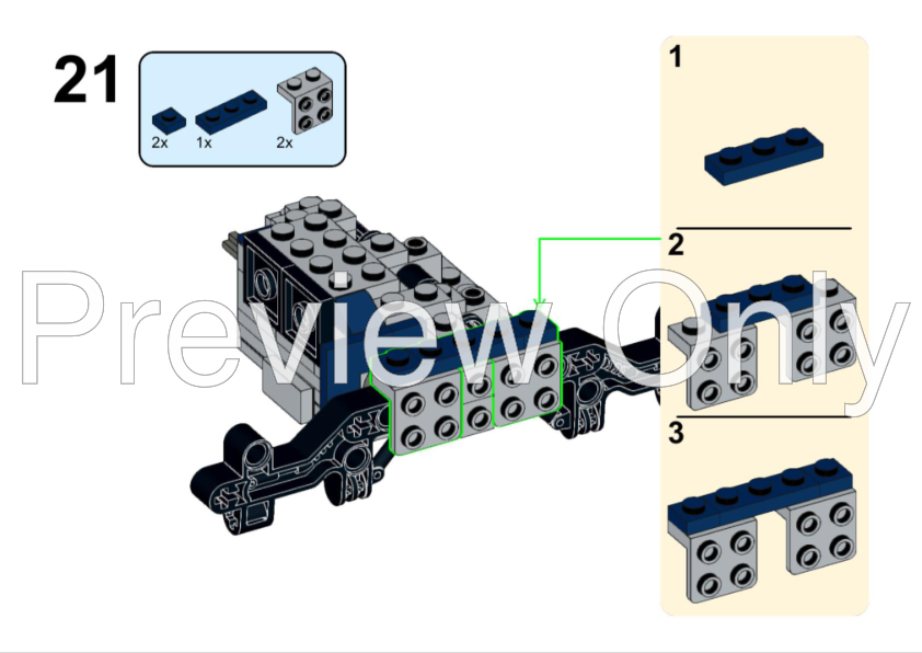 LEGO MOC Ground Armored Tank by ThrawnsRevenge | Rebrickable - Build ...