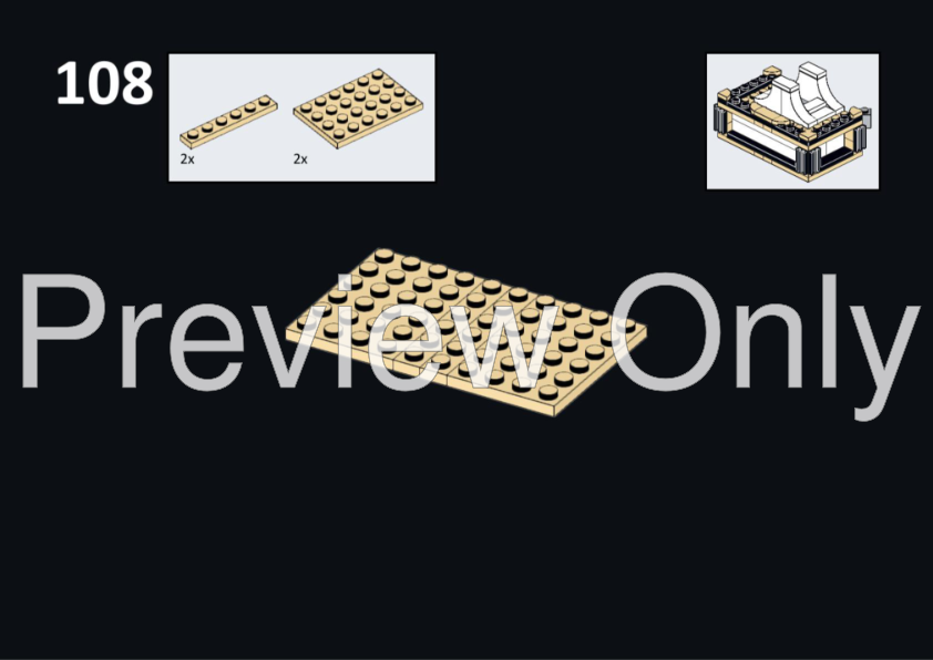 LEGO MOC 4in1 10255 Assembly Square Alternative Builds by PL MOCs ...