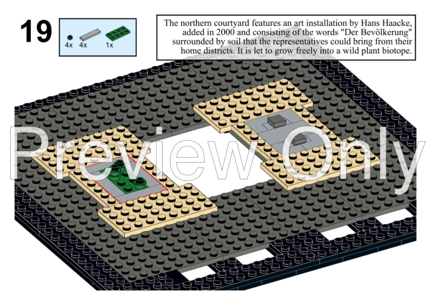 LEGO MOC-88546 Reichstag - Berlin by Rauy | Rebrickable - Build with LEGO