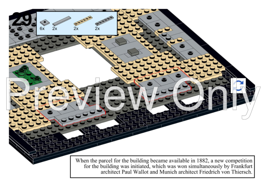 LEGO MOC Reichstag - Berlin by Rauy | Rebrickable - Build with LEGO