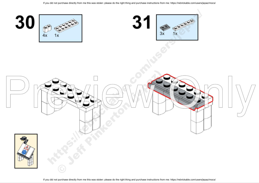 LEGO MOC Sign Shop by jepaz | Rebrickable - Build with LEGO
