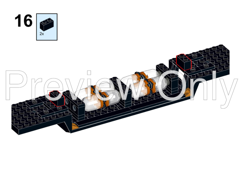 LEGO MOC Nuclear waste uranium rods train car by josszo | Rebrickable ...