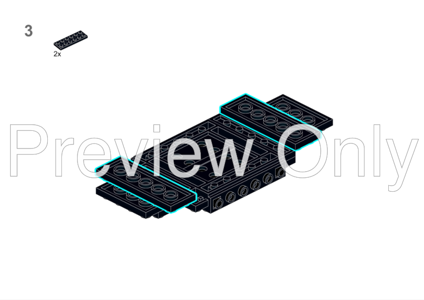 LEGO MOC Nissan Skyline GTR R32 by Julian_bricks | Rebrickable - Build ...