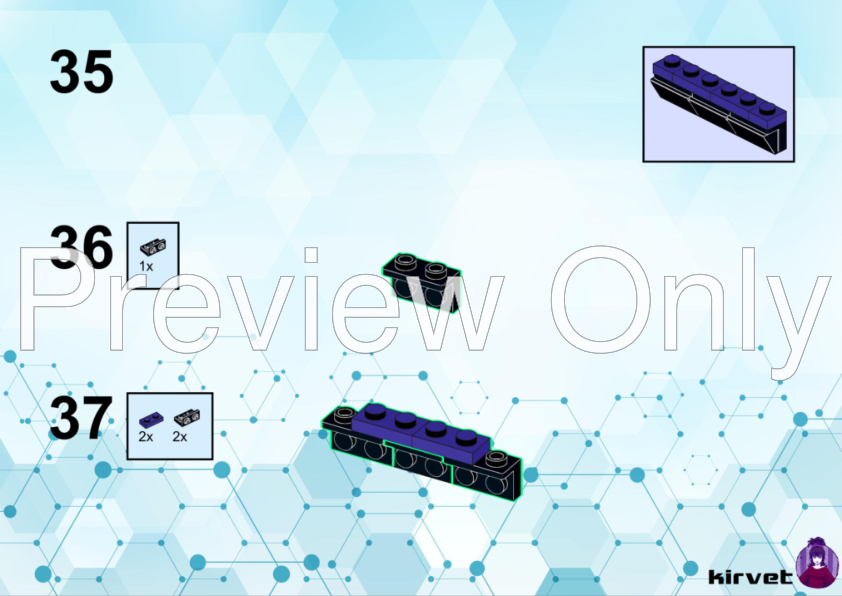 LEGO MOC 76904 VW Transporter by Kirvet | Rebrickable - Build with LEGO