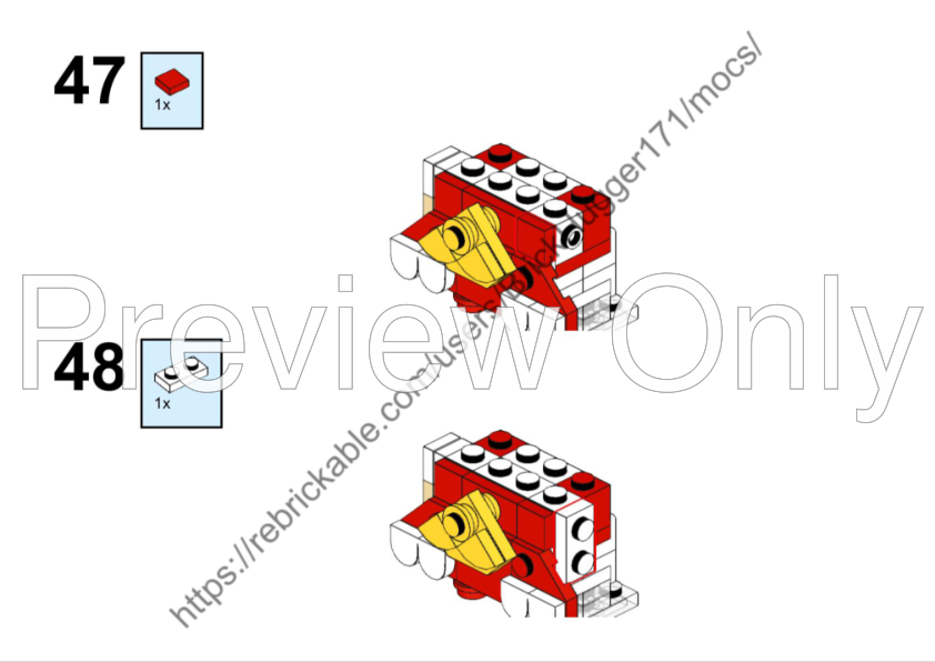 LEGO MOC Touhou - Flandre Scarlet by BrickHugger171 | Rebrickable ...