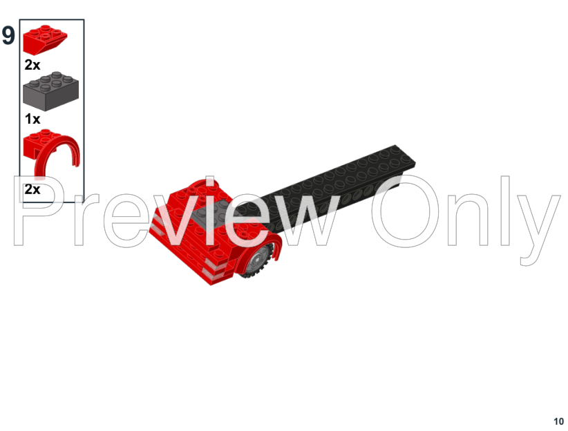 LEGO MOC MAN TGA Dump Truck by Klemmbausteinmagie | Rebrickable - Build ...