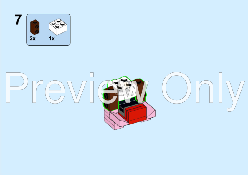 LEGO MOC Halloween Scarlet Witch BrickHeadz by Stormythos | Rebrickable ...