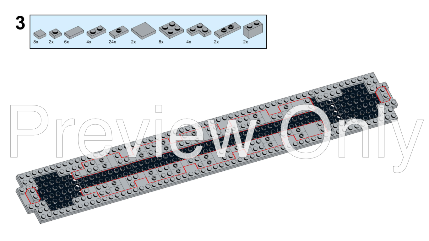 LEGO MOC 1:48 Pennsylvania Railroad P85 Coach and Parlor Cars by ...