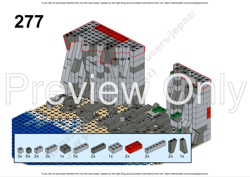 LEGO MOC Cliffside Observatory by jepaz | Rebrickable - Build with LEGO